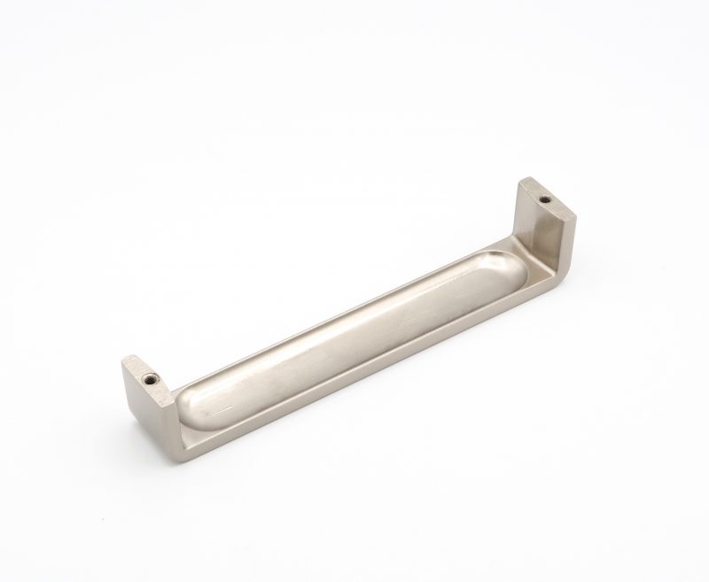 160mm Brushed Nickel D Kitchen Cupboard Handle - Select Components