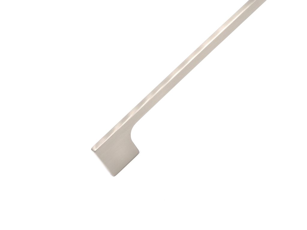 192mm Brushed Nickel Slim Pull Kitchen Cupboard Handle - Select Components