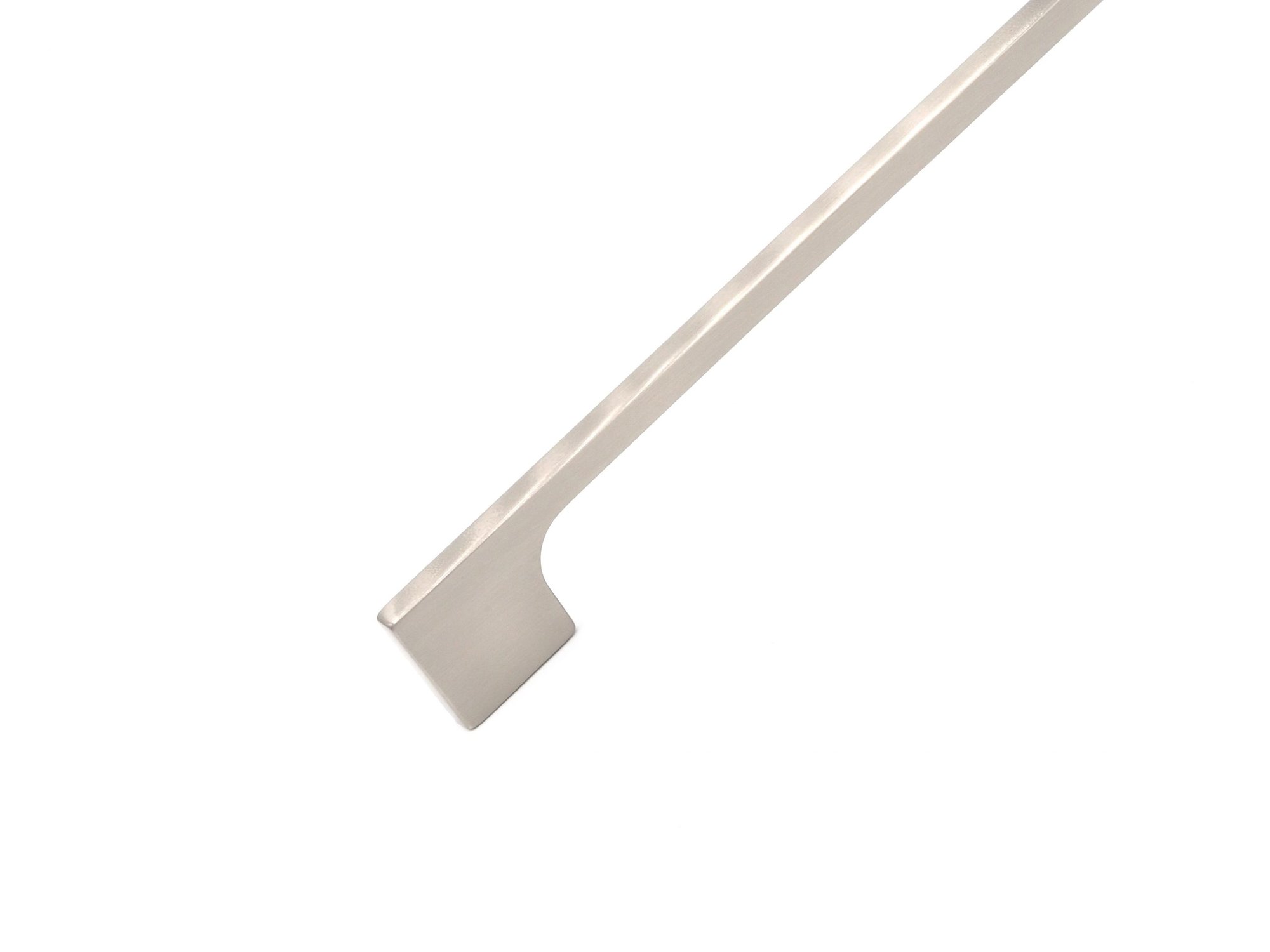 192mm Brushed Nickel Slim Pull Kitchen Cupboard Handle - Select Components