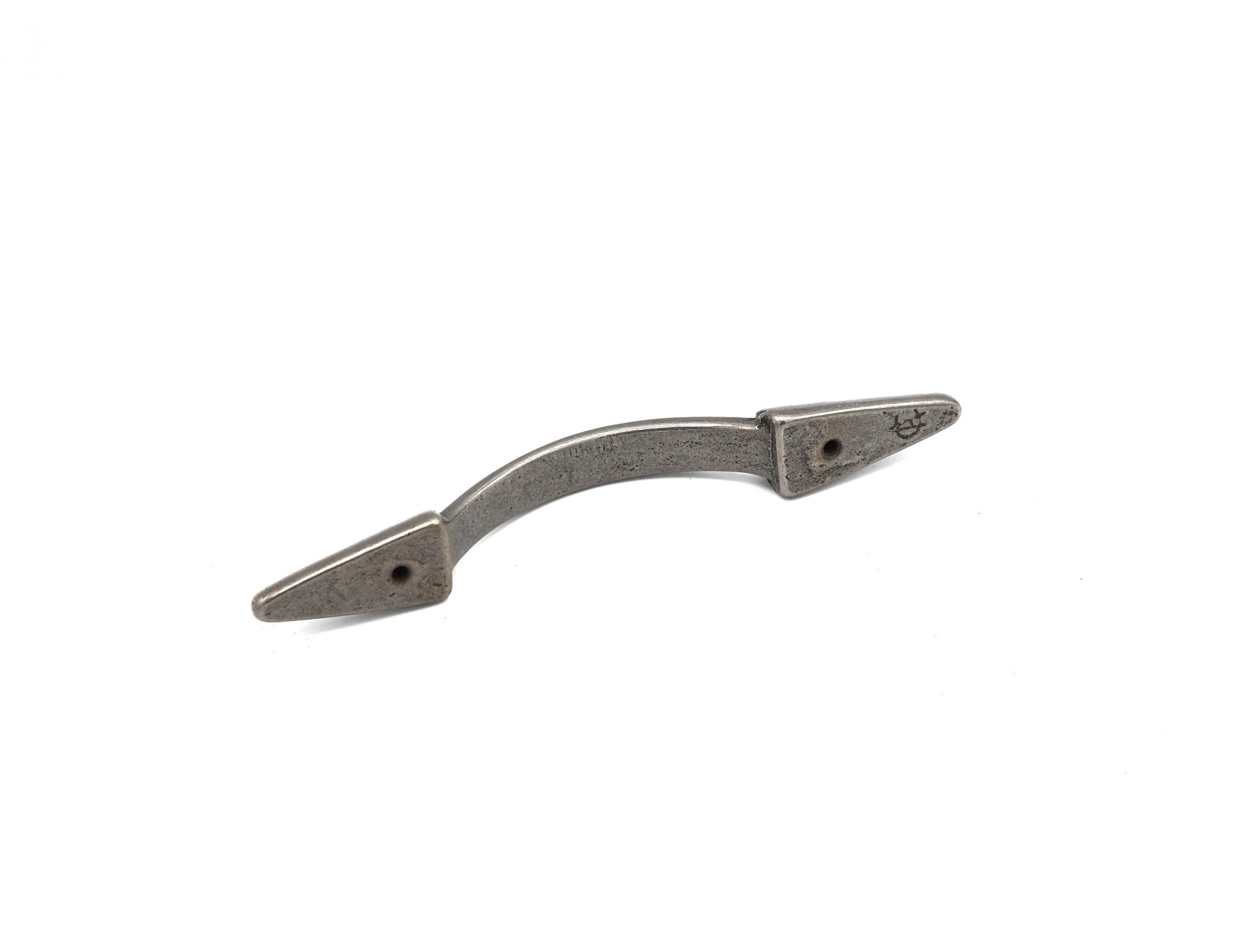 96mm Black Cast Iron Sherwood Bow Kitchen Cupboard Handle - Select ...