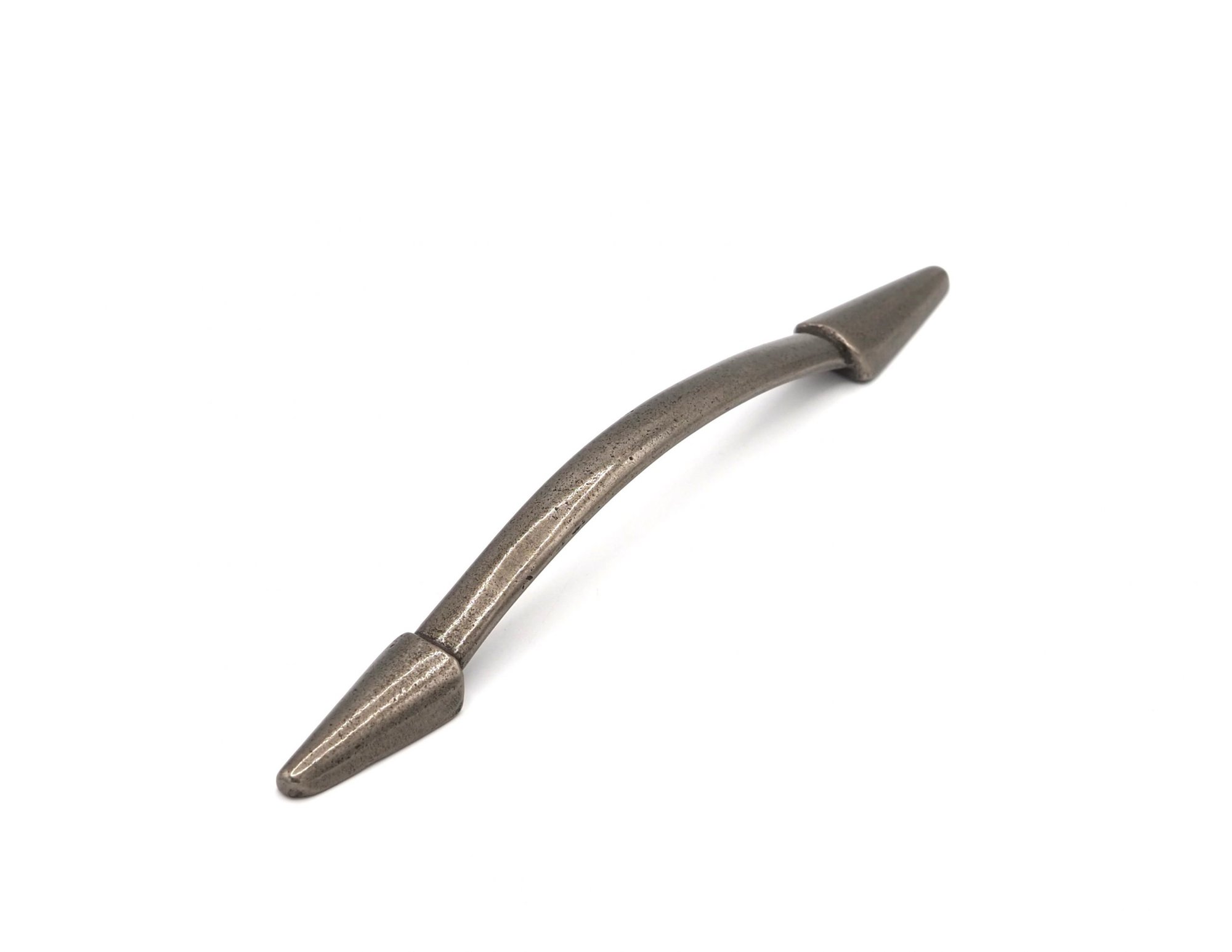 160mm Black Cast Iron Sherwood Bow Kitchen Cupboard Handle - Select ...