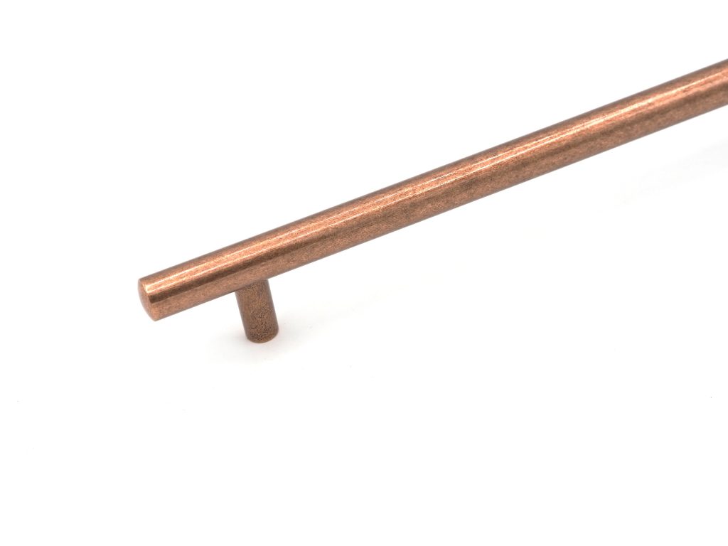 192mm Copper T-Bar Kitchen Cupboard Handle - Select Components