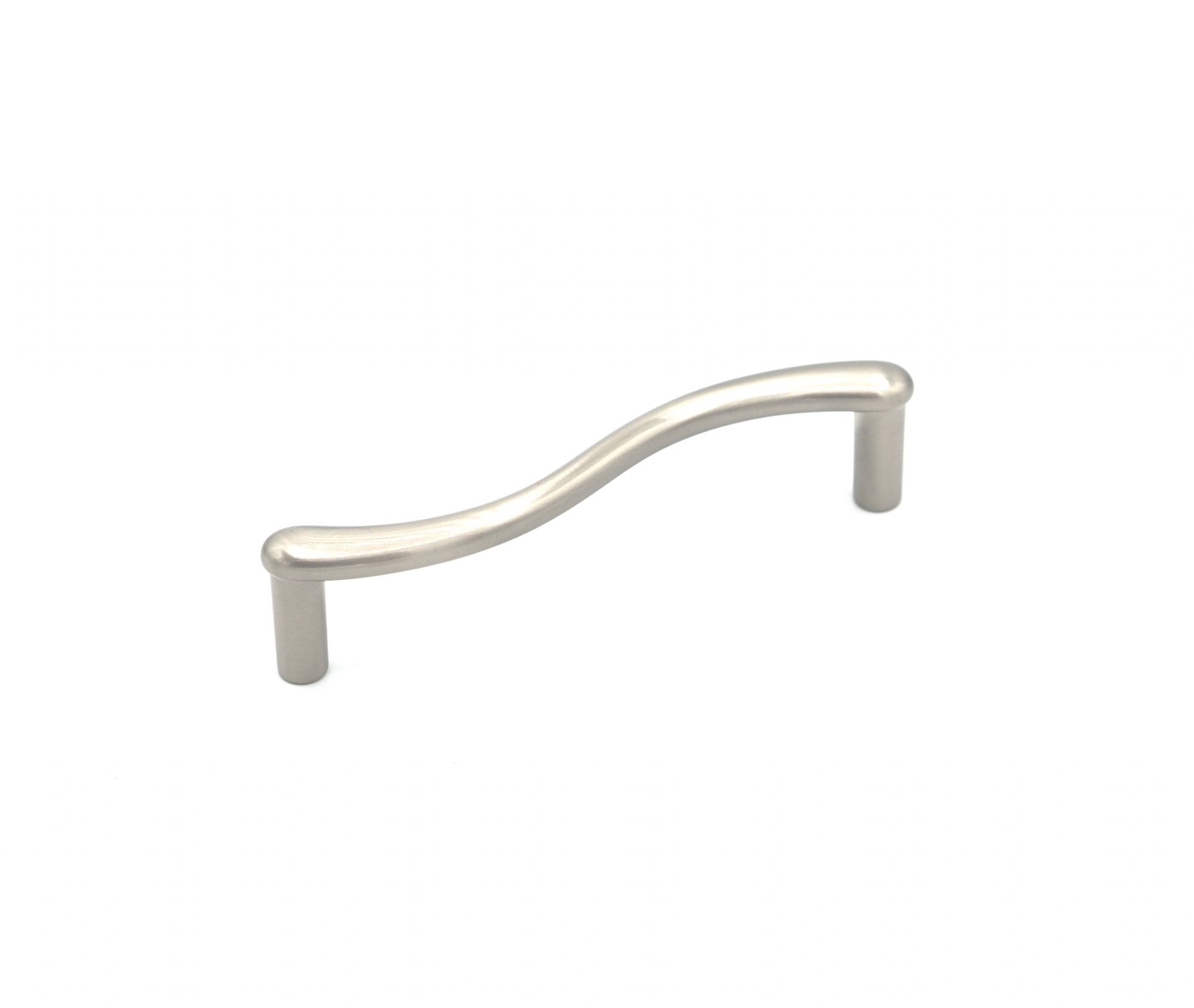 96mm Brushed Steel S Kitchen Cupboard Handle - Select Components