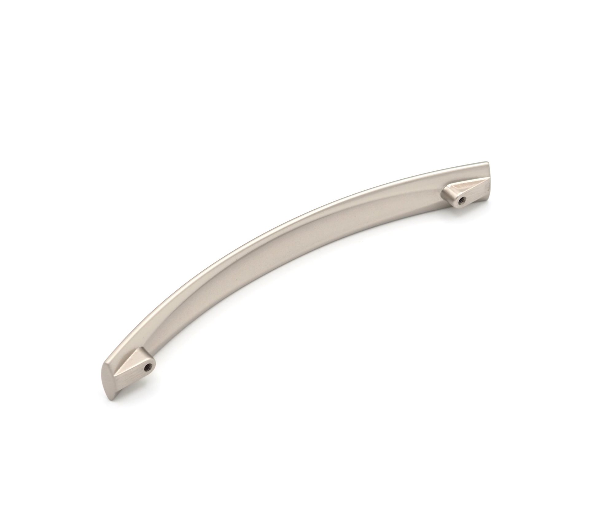 160mm Brushed Nickel Bow Kitchen Cupboard Handle - Select Components