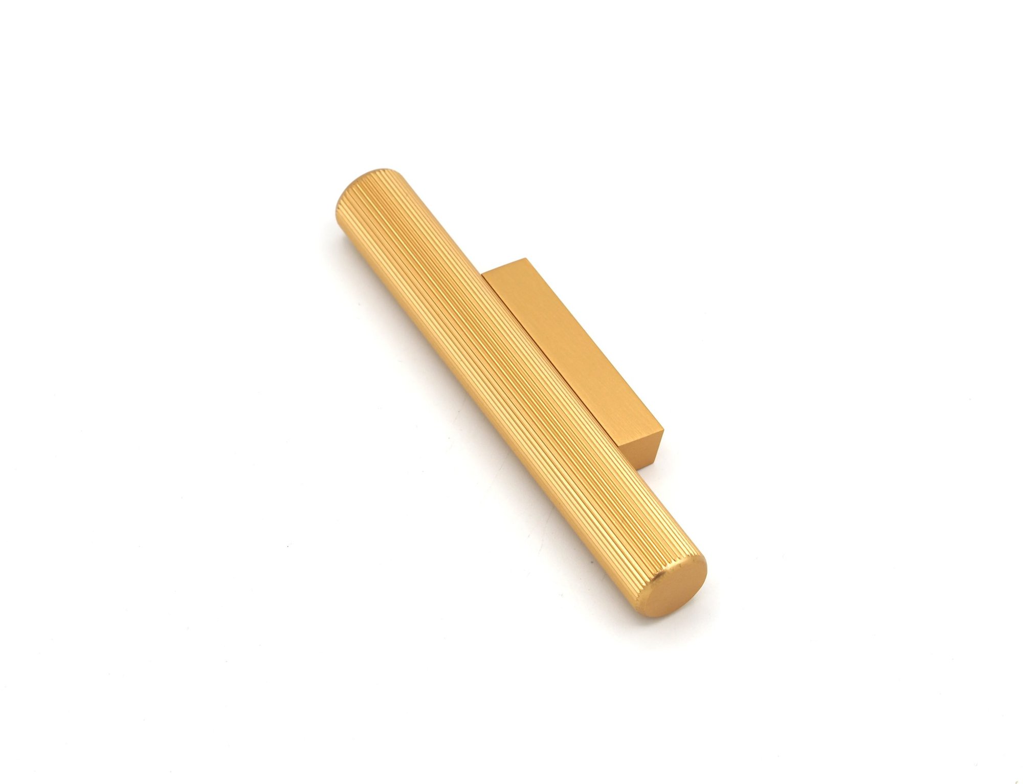 32mm Gold Reeded Pull