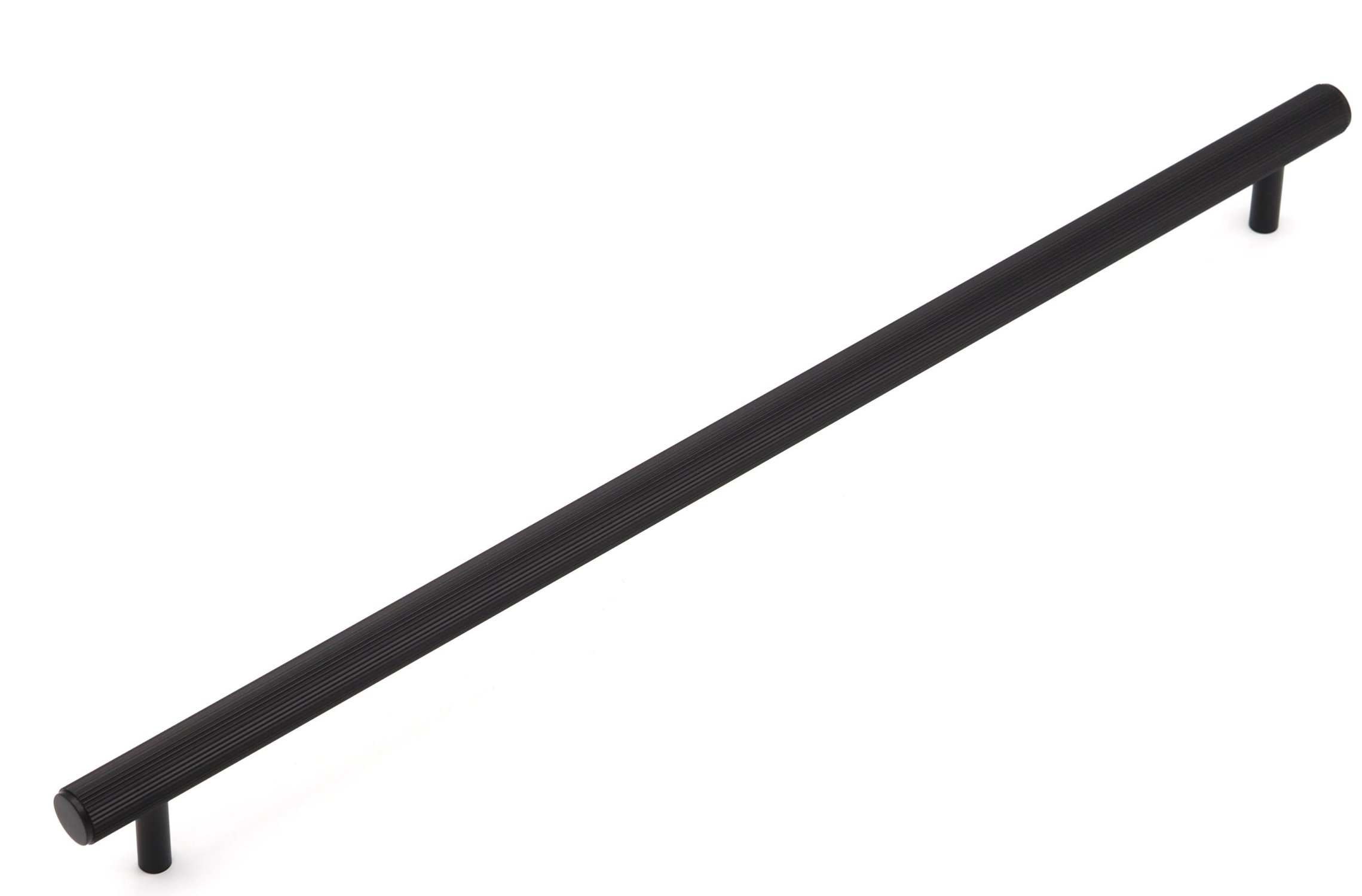 320mm Black Reeded Handle