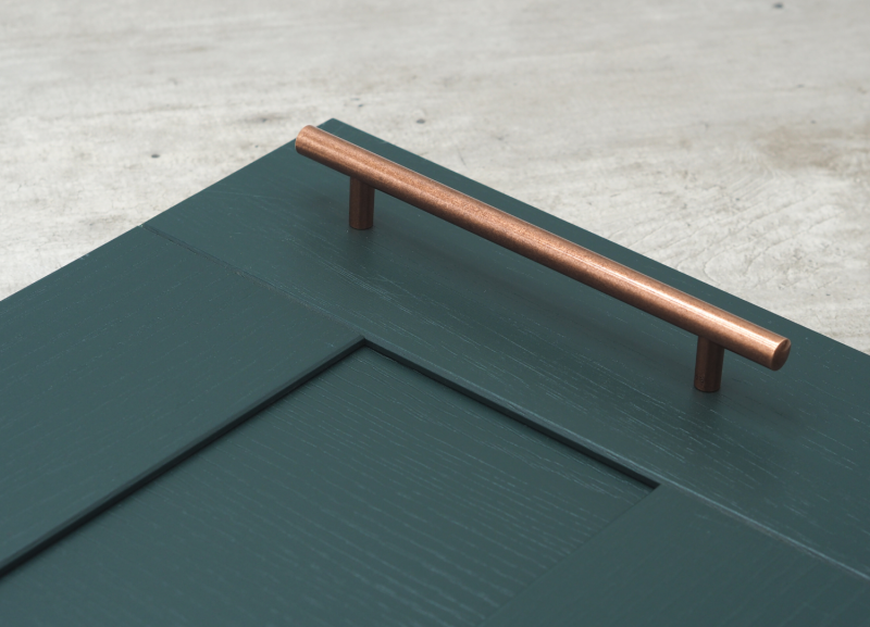 320mm Copper T-Bar Kitchen Cupboard Handle - Select Components